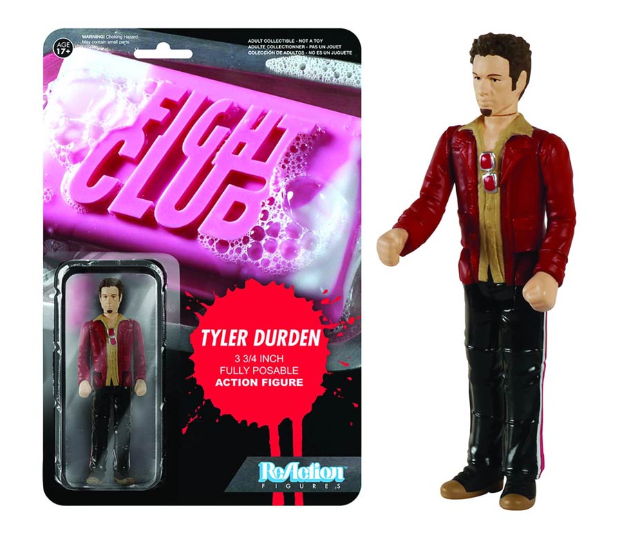 ReAction Fight Club Tyler Durden 4-Inch Action Figure