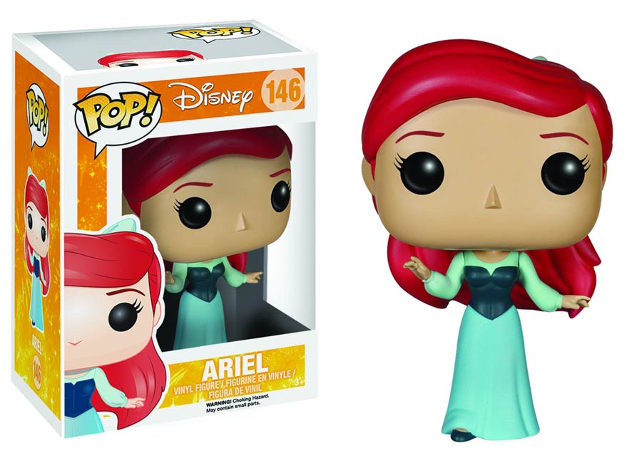 POP Disney 146 Little Mermaid Ariel Blue Dress Vinyl Figure