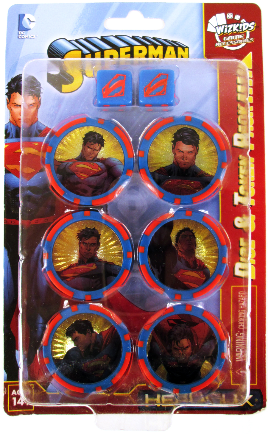 DC HeroClix Superman Dice & Token Pack