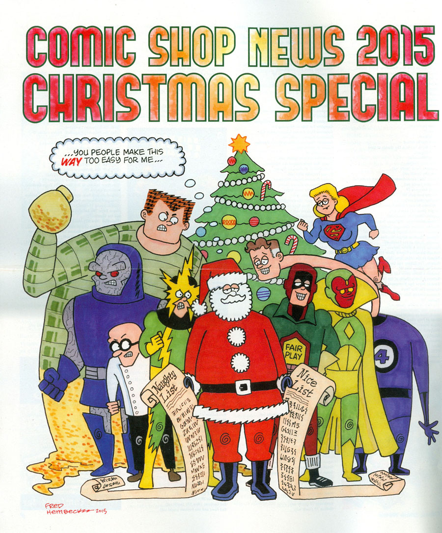 Comic Shop News 2015 Christmas Special - FREE - Limit 1 Per Customer