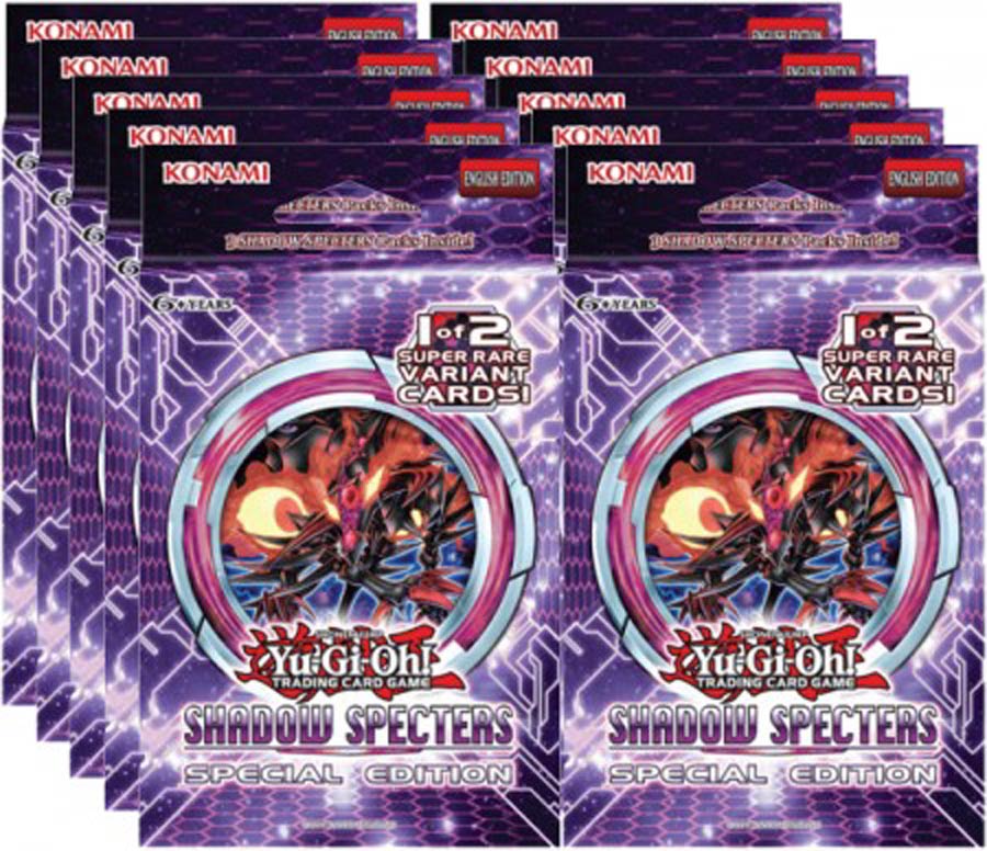 Yu-Gi-Oh Shadow Specters Special Edition Display Of 10 Booster Boxes