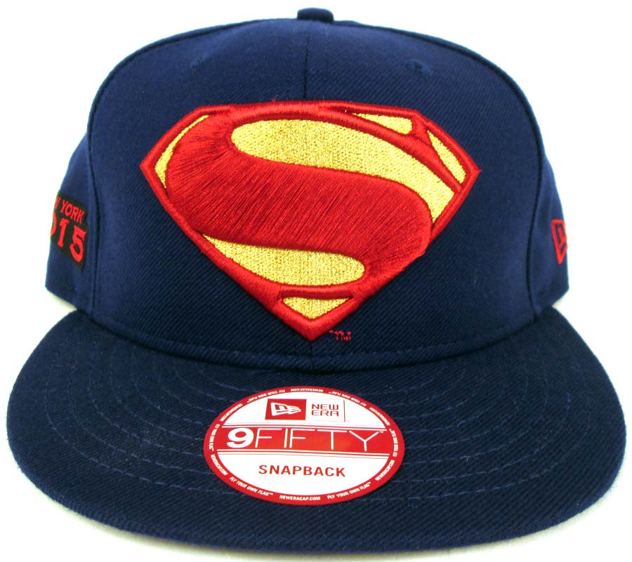 Batman v Superman Superman Symbol Blue 950 Snapback Cap