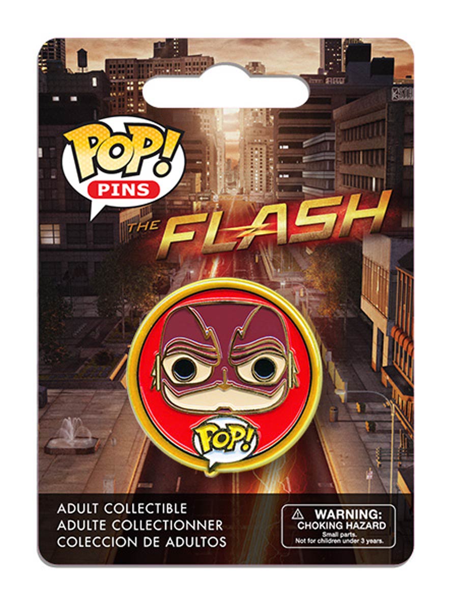POP Pins 1.25-inch Enamel Pin - Flash