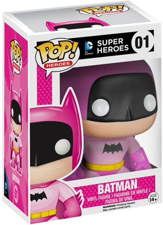 POP Rainbow Batman Pink Vinyl Figure