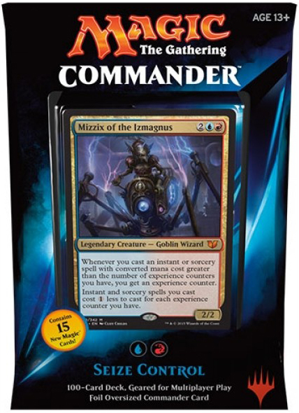 Magic The Gathering Commander 2015 Seize Control Deck