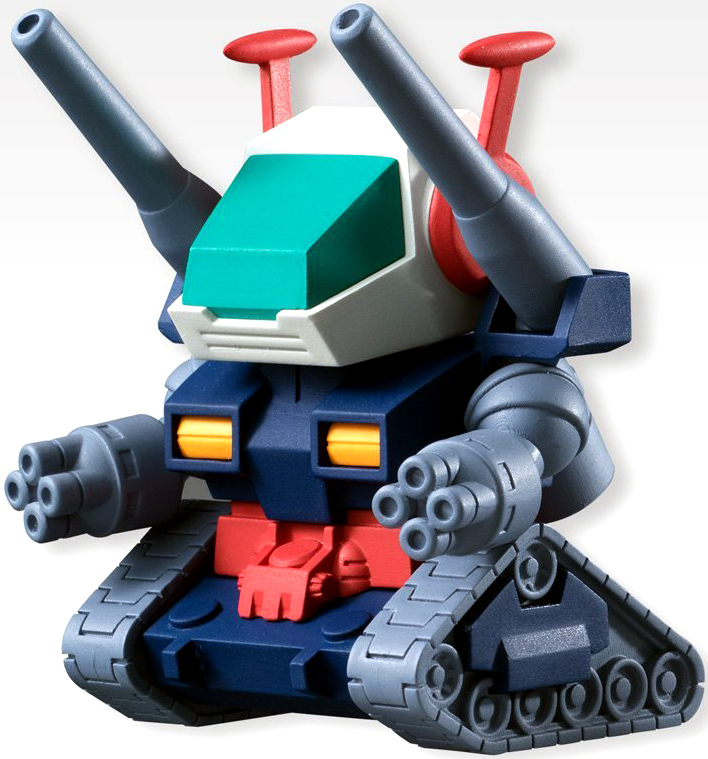 Build Model Gundam Vol 3 #3 RX-75 Guntank Figure