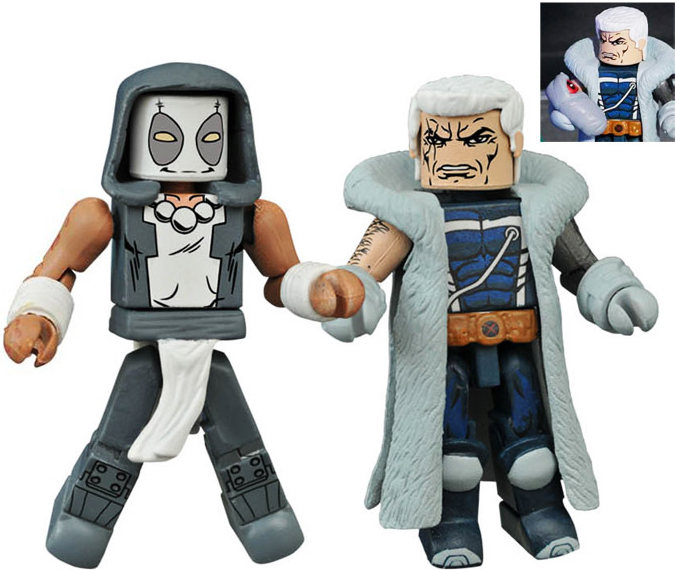 Marvel Minimates Series 65 Deadpool Zenpool & Messiah CompleX Cable 2-Pack