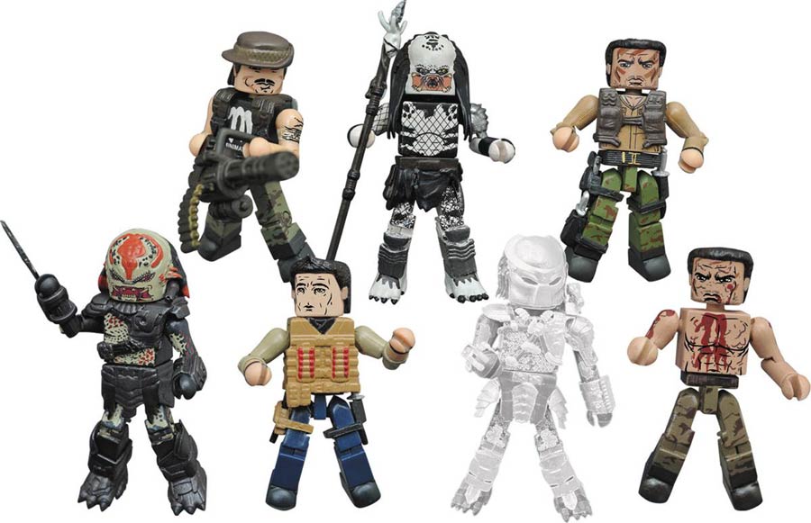 Predator Minimates Series 2 Assortment Case