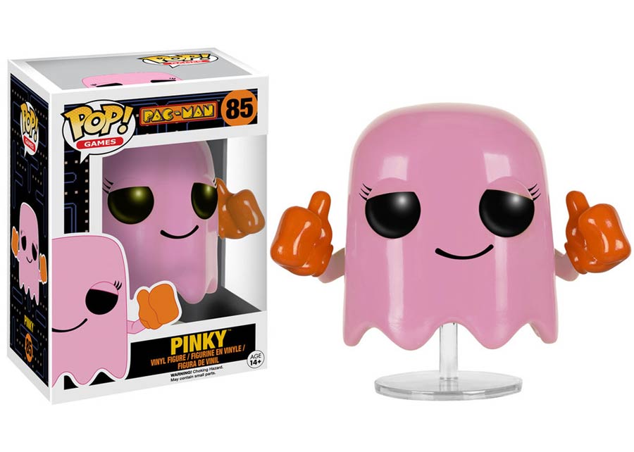 POP Games 85 Pac-Man Pinky Vinyl Figure