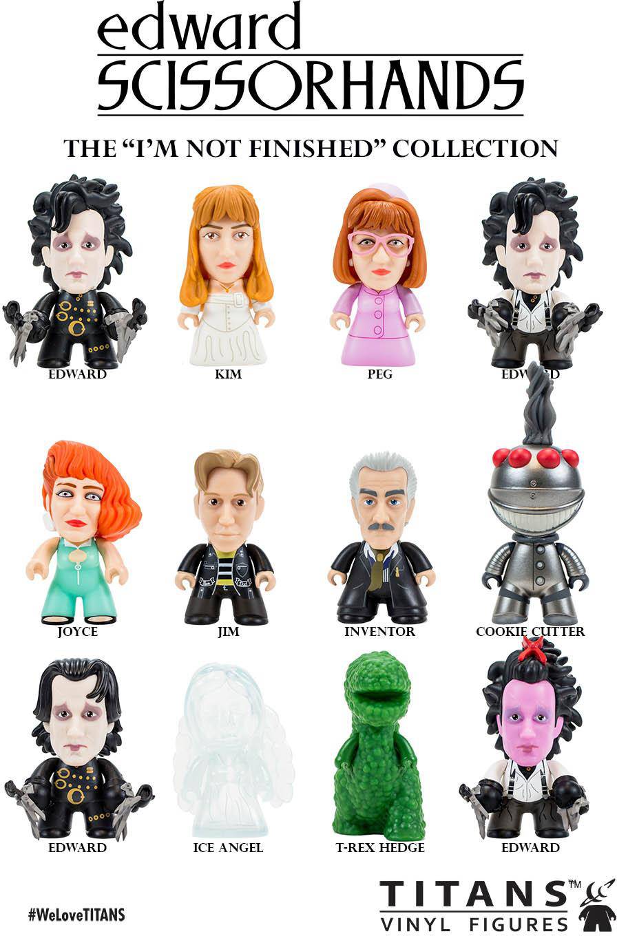 Edward Scissorhands Series 1 Mini Figure Blind Mystery Box