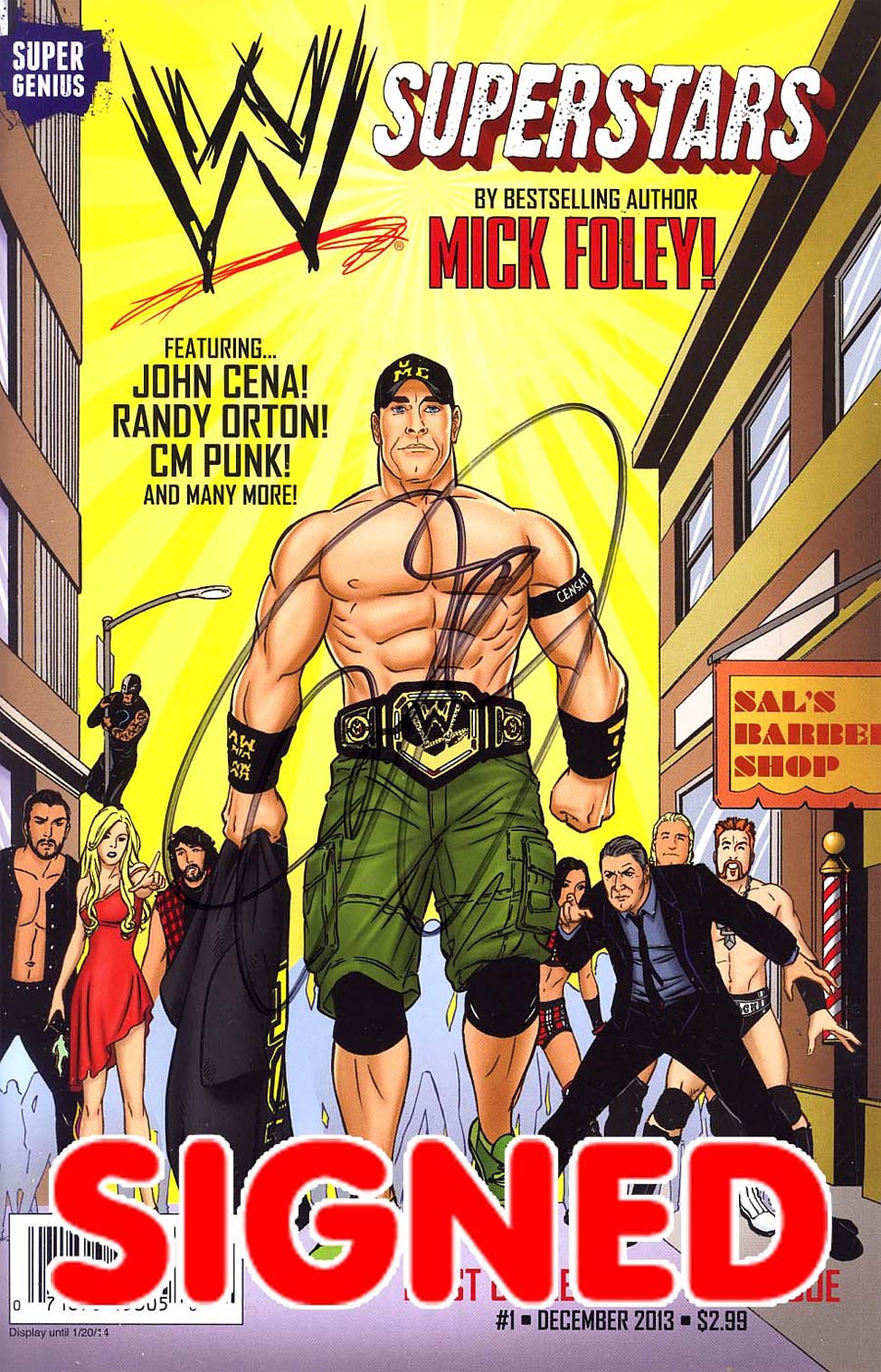 WWE Superstars #1 Cover F Regular Alitha Martinez John Cena Cover ...