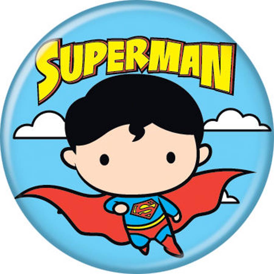 DC Comics 1.25-Inch Button Chibi - Superman (85169)