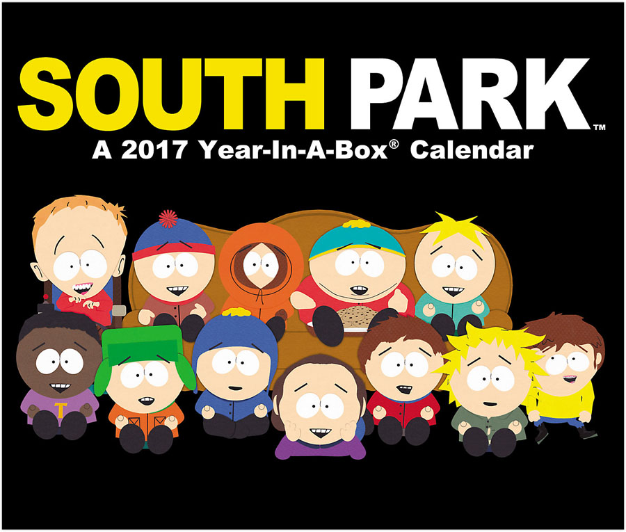 South Park 2017 6x5-inch Page-A-Day Calendar