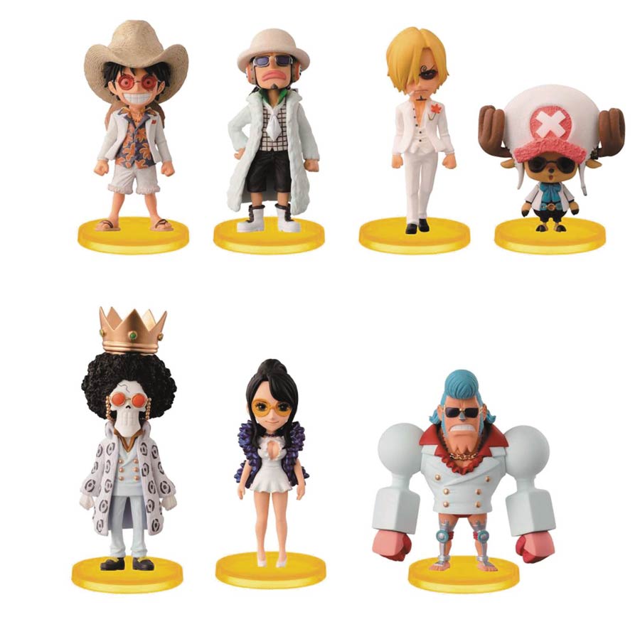 One Piece World Collectible Figure Film Gold Figure Vol 1 Assortment Case