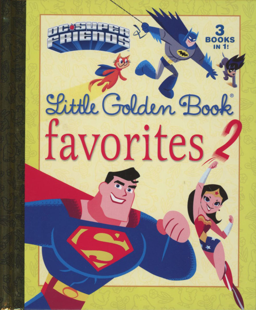DC Super Friends Little Golden Book Favorites 2 HC