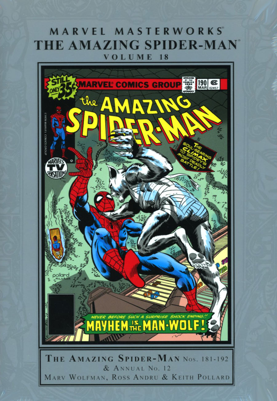 Marvel Masterworks Amazing Spider-Man Vol 18 HC Regular Dust Jacket