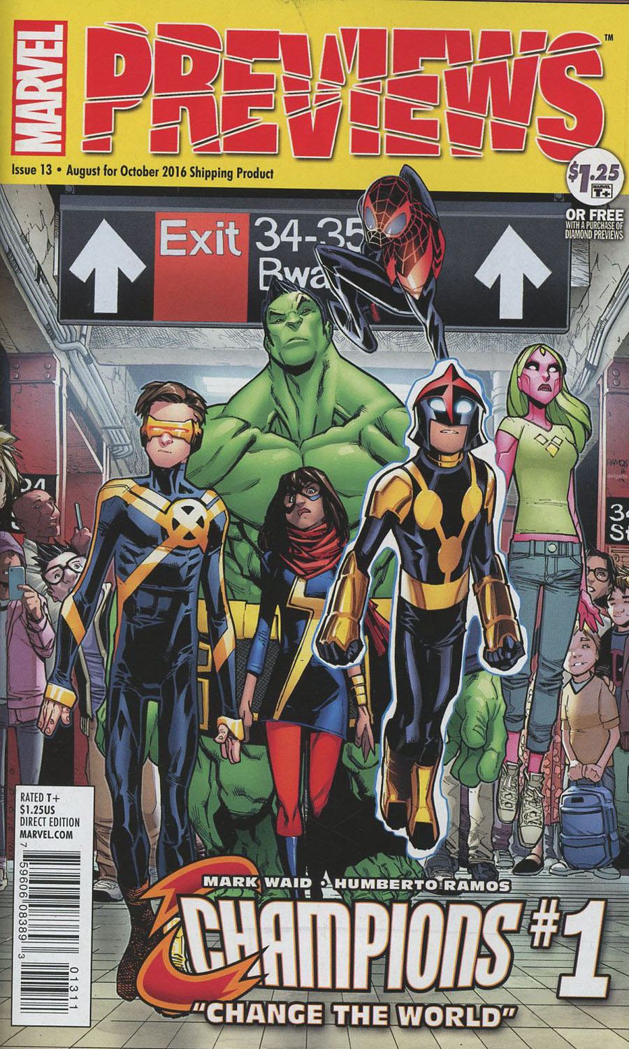 Marvel Previews Vol 3 #13 August 2016