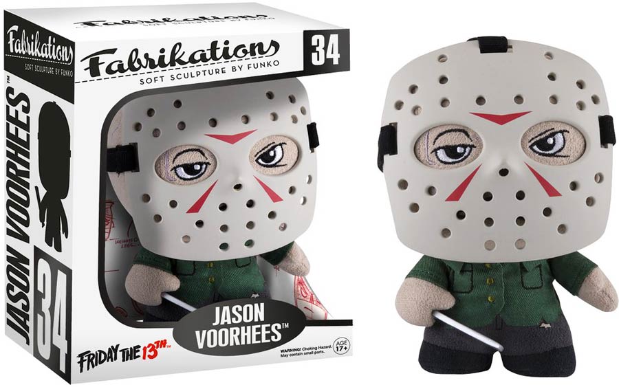 Fabrikations Horror Jason Voorhees 6-Inch Sculpted Plushie