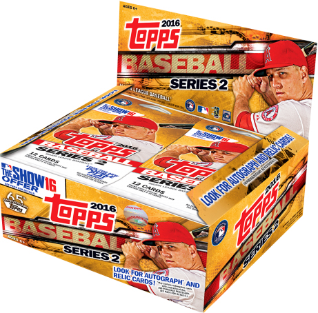 Topps 2016 Baseball Series 2 Trading Cards Jumbo Pack