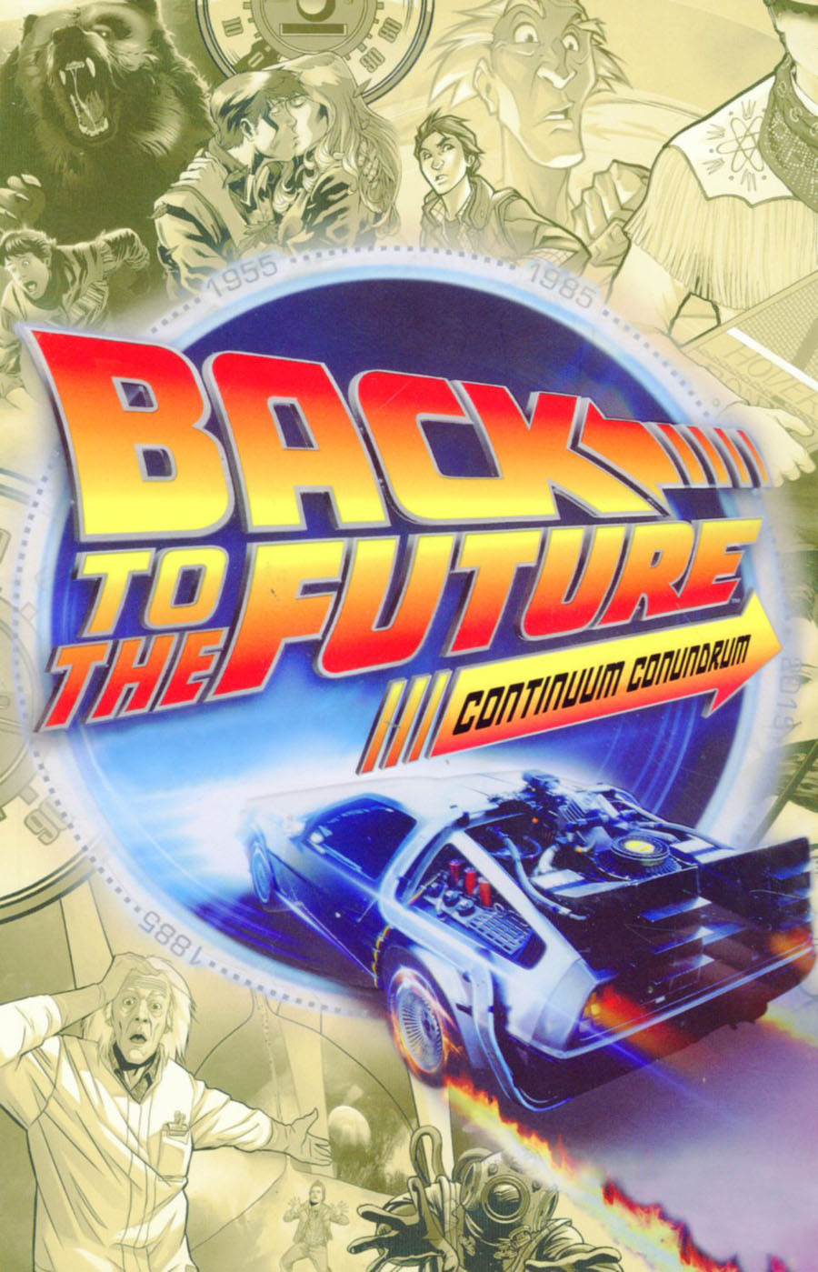 Back To The Future Continuum Conundrum TP Direct Market Photo Variant Cover