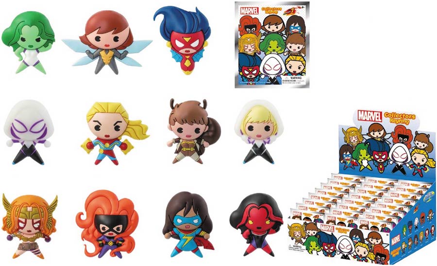 Marvel Laser Cut Figural Keyring Series 7 Blind Mystery Box