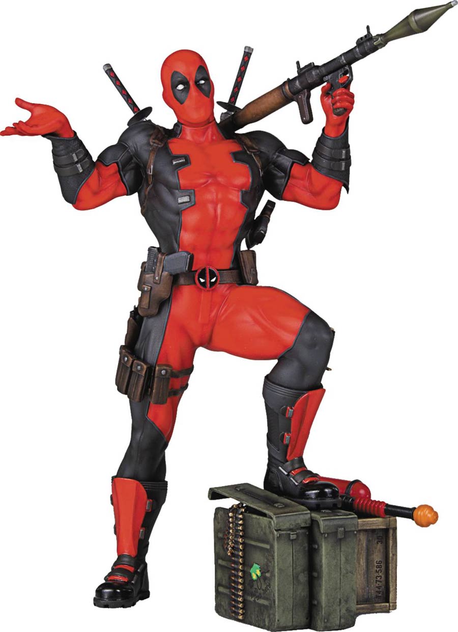 Marvel Deadpool Collectors Gallery Statue