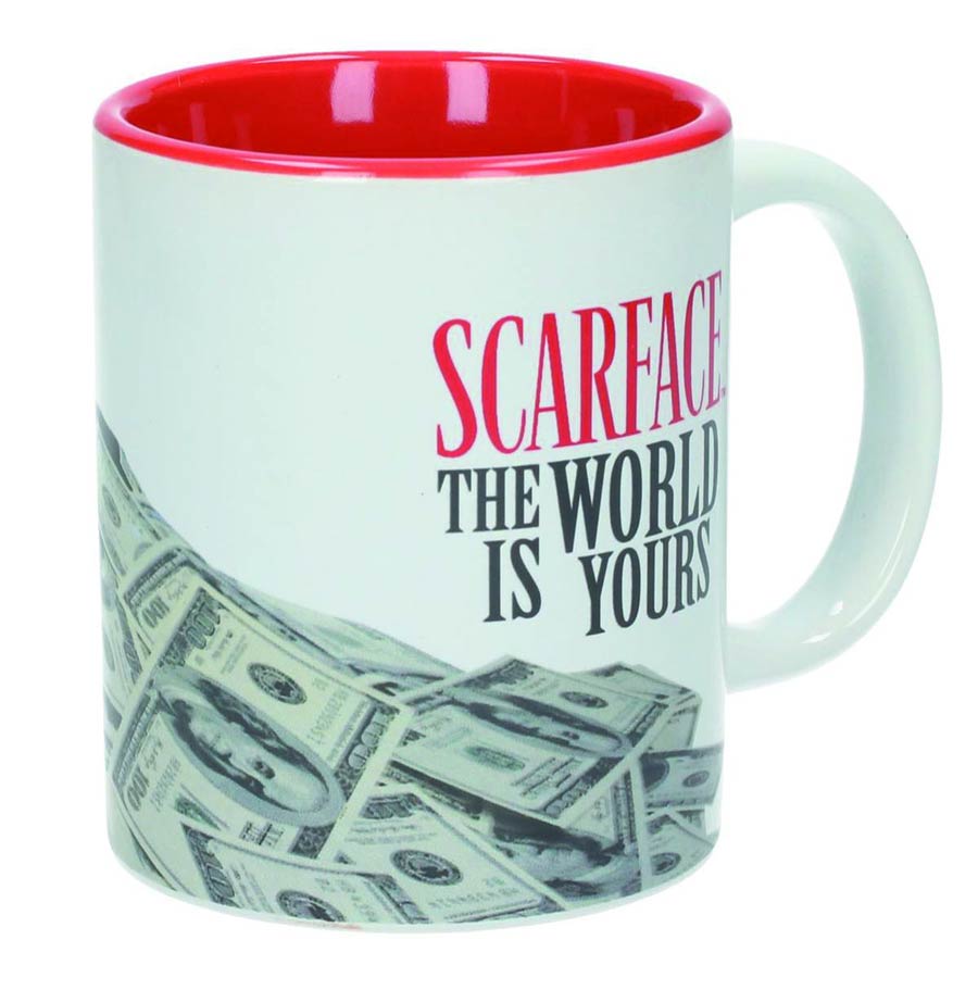 Scarface Ceramic Mug - Tony Montana White