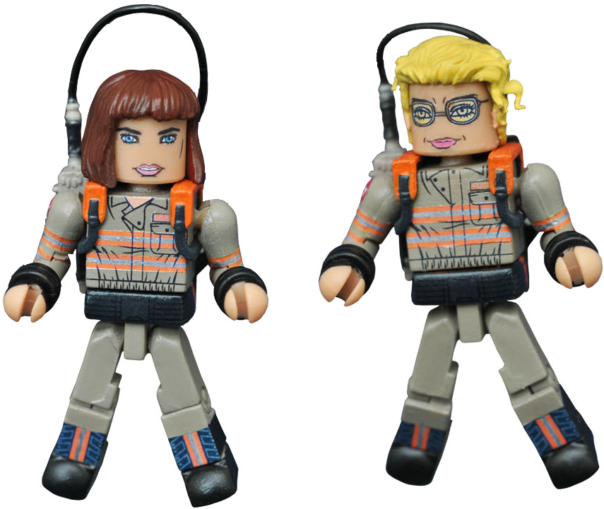 Ghostbusters 2016 Movie Minimates Series 1 Erin Gilbert & Jillian ...
