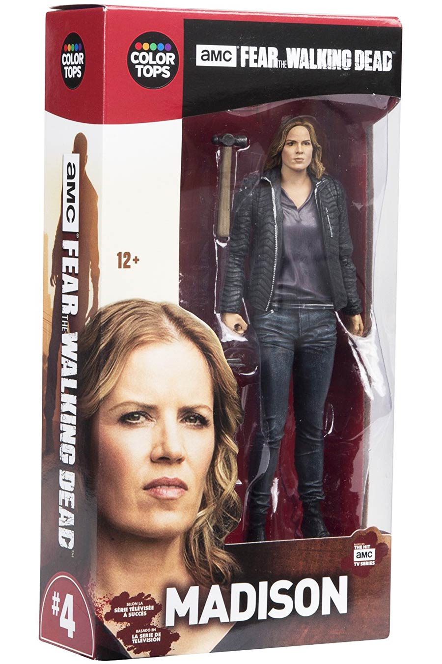 Color Tops Red Fear The Walking Dead TV Series Madison Clark 7-Inch ...