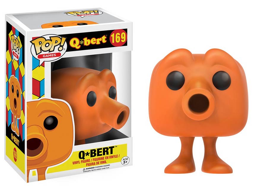 POP Games 169 Q-Bert Vinyl Action Figure