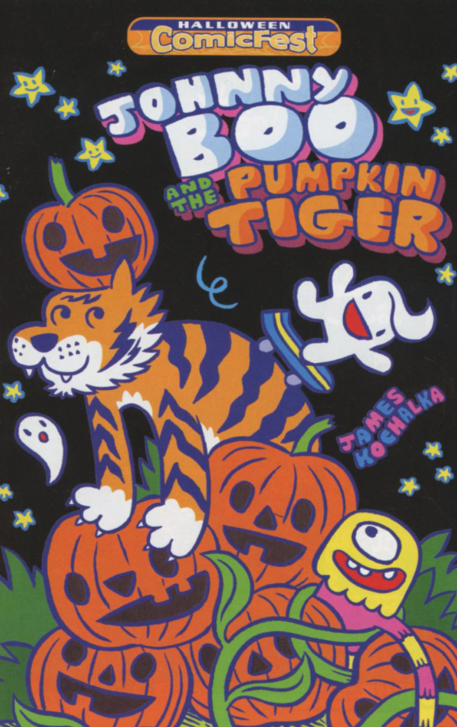 HCF 2016 Johnny Boo And The Pumpkin Tiger Mini Comic