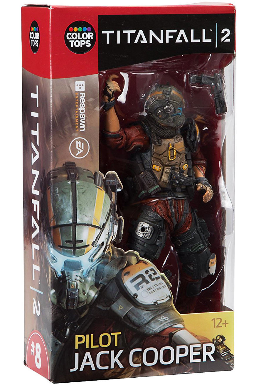 Color Tops Red Titanfall 2 Pilot Jack Cooper 7-Inch Action Figure