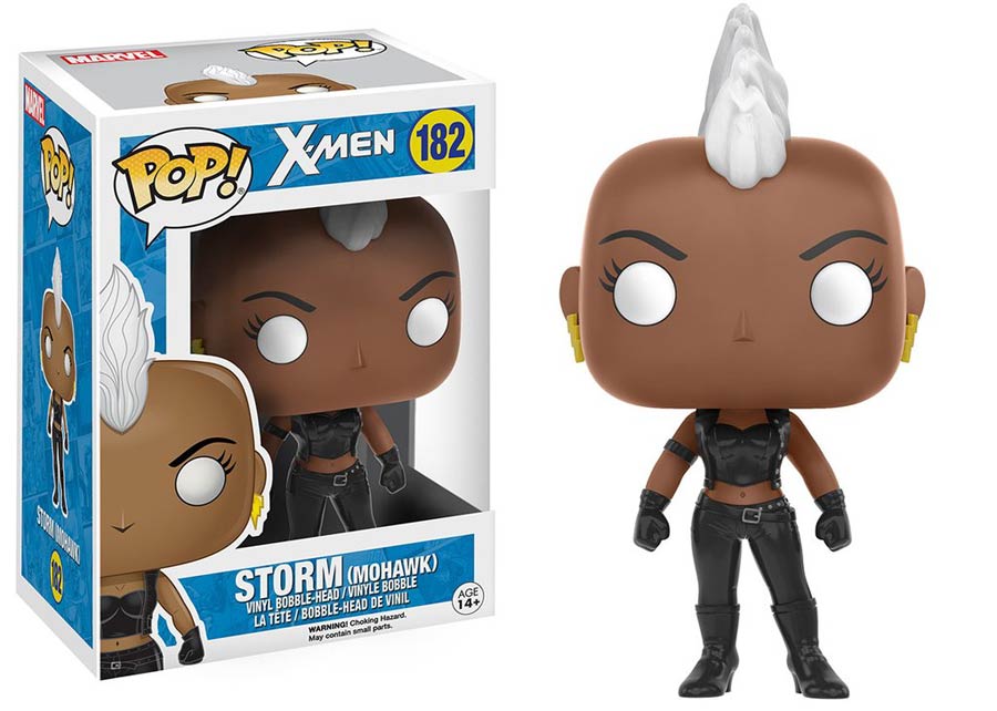 POP Marvel 182 X-Men Storm Mohawk Vinyl Bobble Head