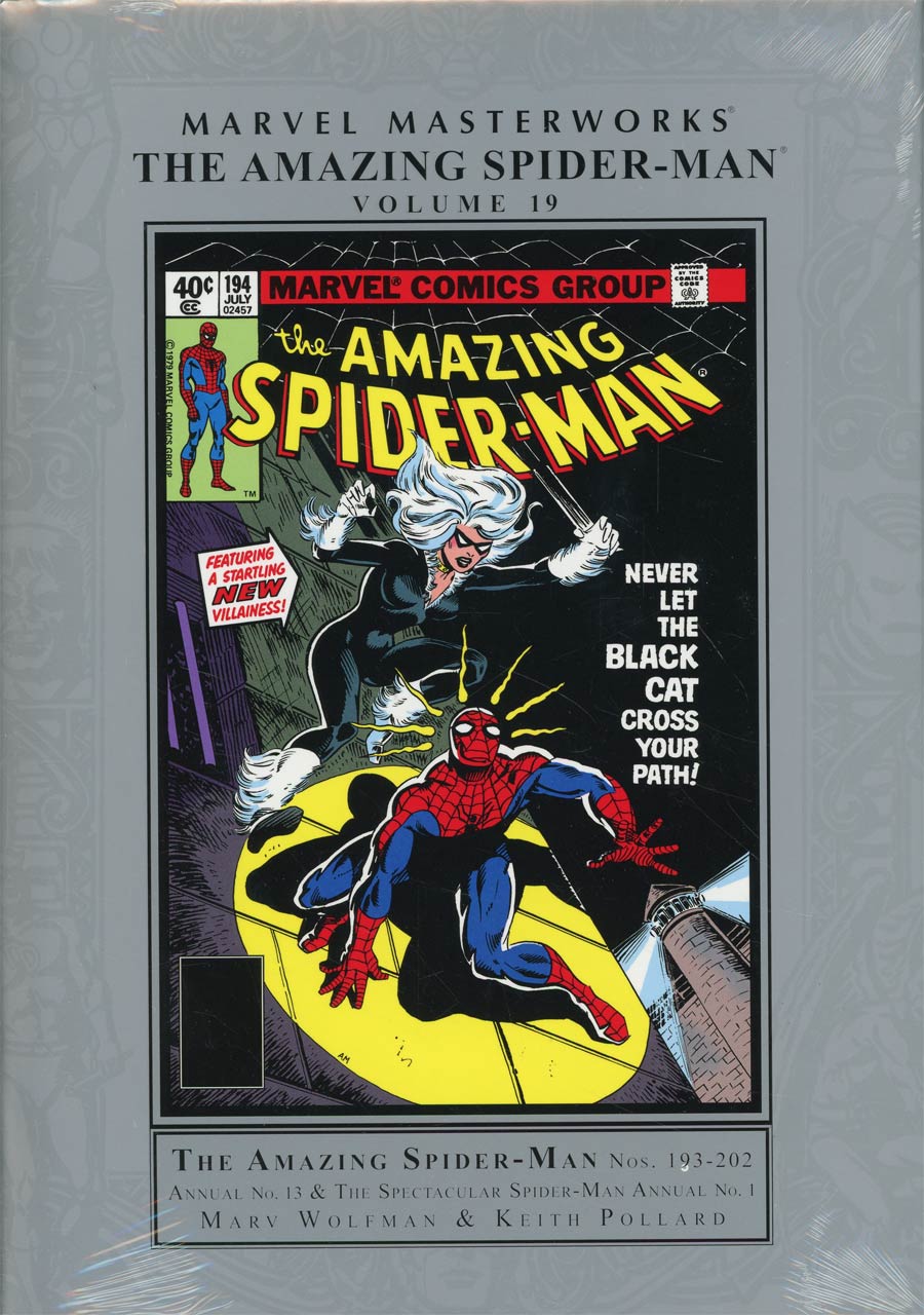 Marvel Masterworks Amazing Spider-Man Vol 19 HC Regular Dust Jacket