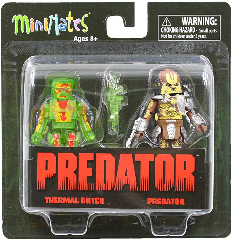 Predator Minimates Series 3 Thermal Dutch & Predator 2-Pack