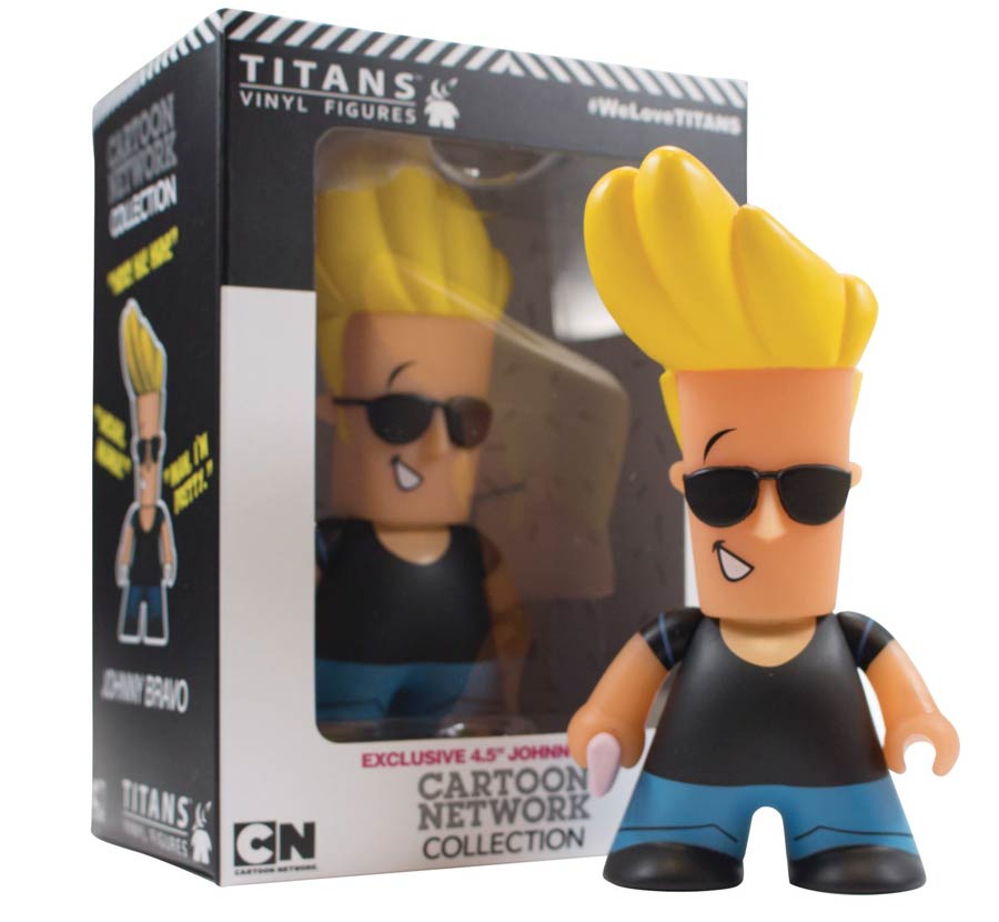 Cartoon Network Titans Johnny Bravo NYCC 2016 Exclusive 4.5-Inch Vinyl ...