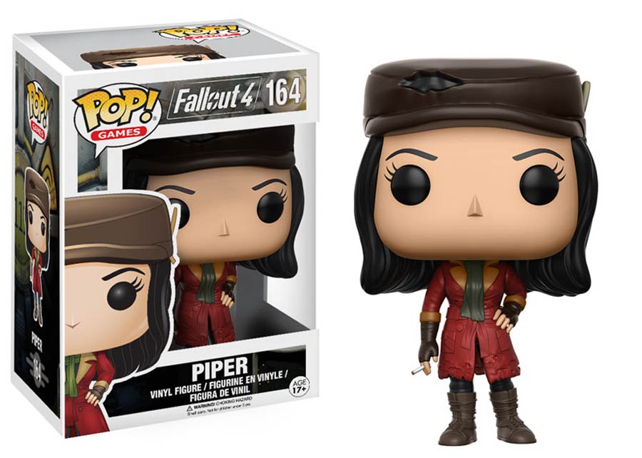 POP Games 164 Fallout 4 Piper Vinyl Figure