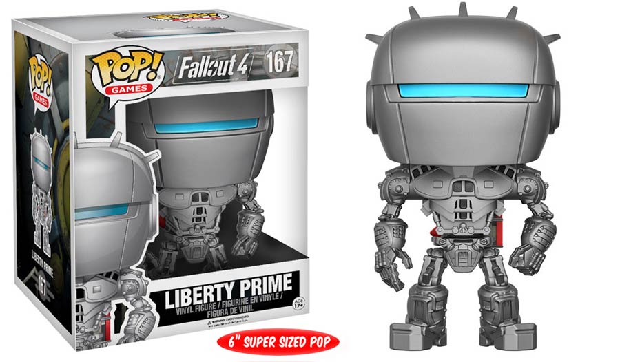 POP Games 167 Fallout 4 Liberty Prime 6-inch Vinyl Figure