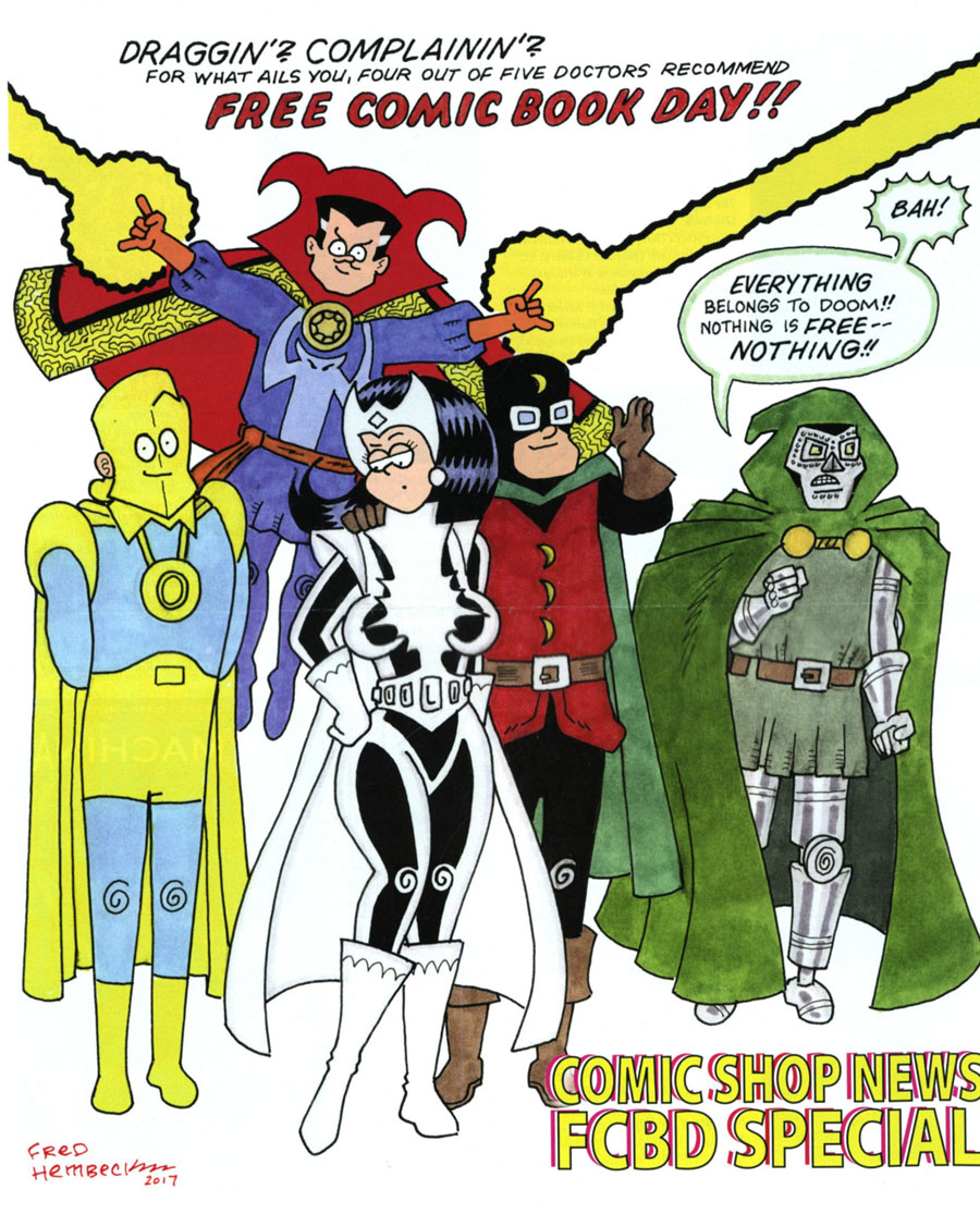 Comic Shop News FCBD 2017 Special - FREE - Limit 1 Per Customer