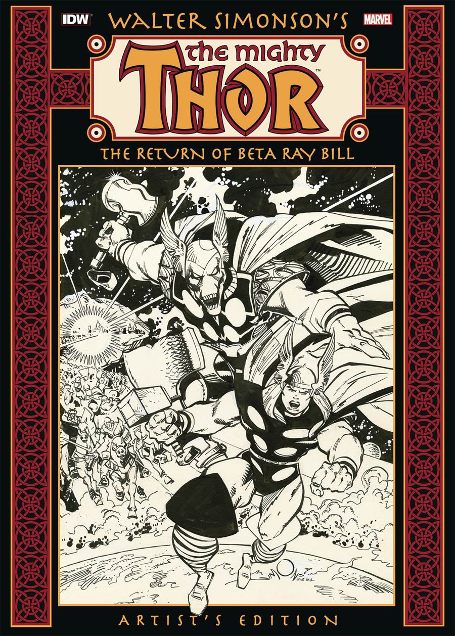 Walter Simonsons Thor Return Of Beta Ray Bill Artists Edition HC