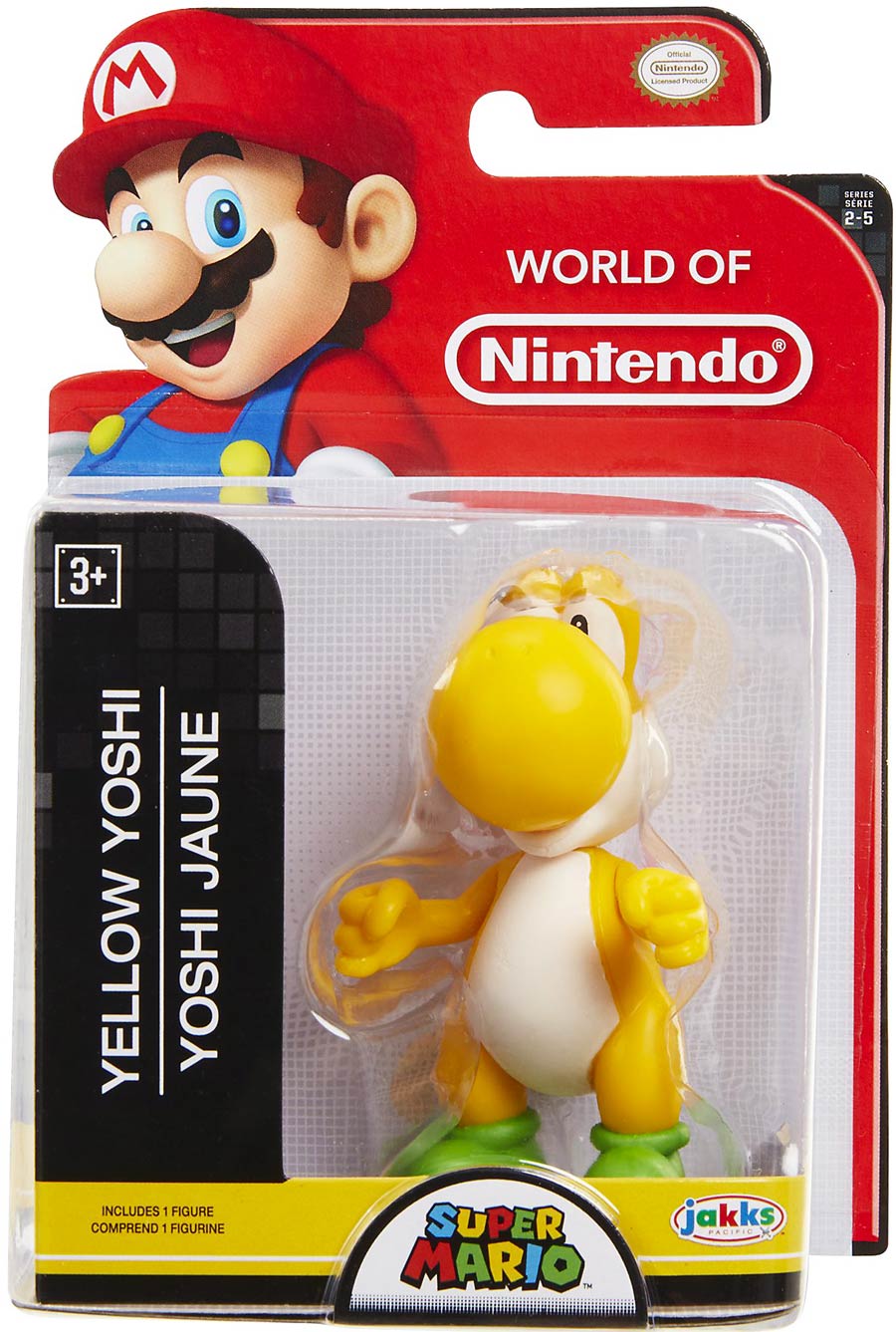 Nintendo 2.5-Inch Figure Wave 11 - Yellow Yoshi