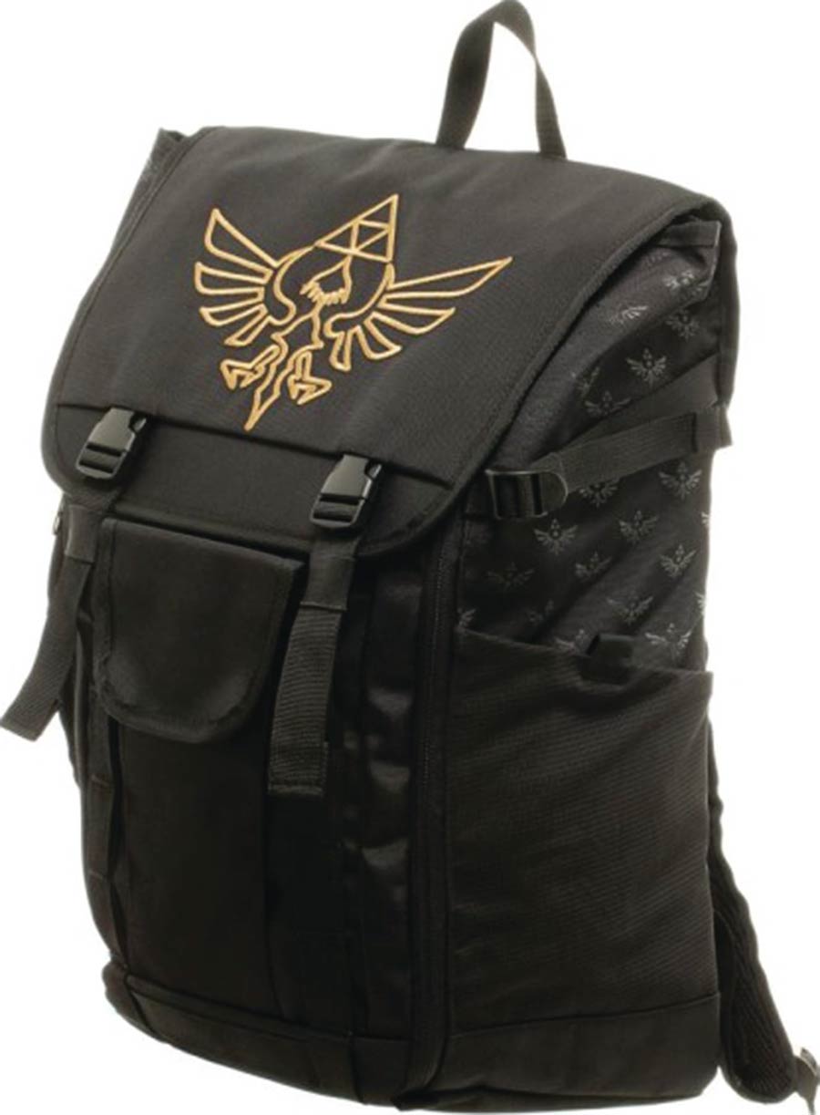 Nintendo Legend Of Zelda Skyward Sword Laptop Backpack With Pocket