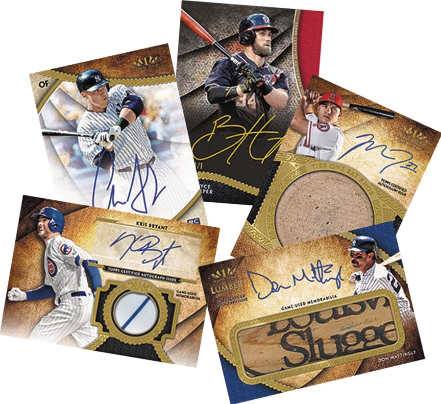 Topps 2017 Tier One Baseball Trading Cards Box