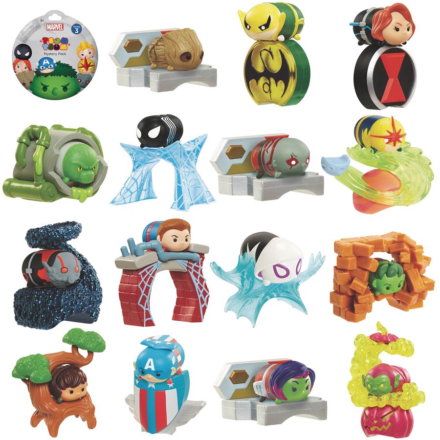 Marvel Tsum Tsum Blind Mystery Box Wave 3 Assortment Case