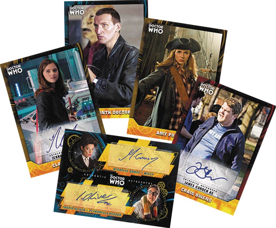 Topps 2017 Doctor Who Signature Series Trading Cards Box