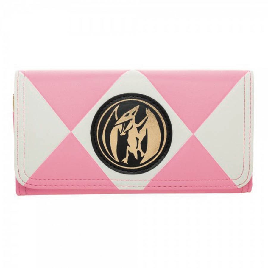 Mighty Morphin Power Rangers Pink Ranger Zip-Around Wallet