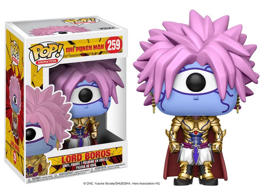 POP Animation 259 One-Punch Man Lord Boros Vinyl Figure