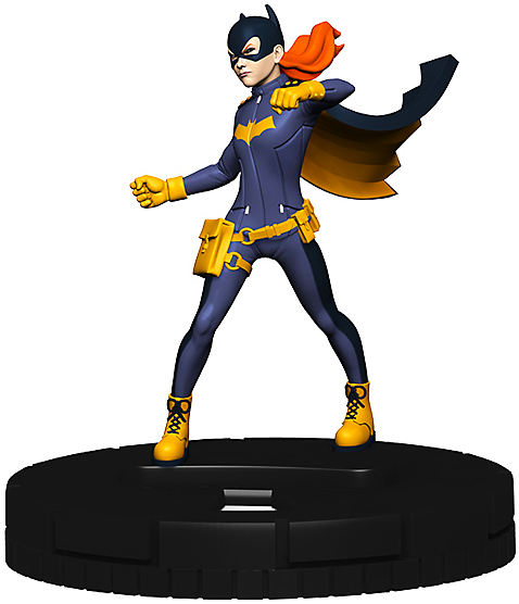 DC HeroClix Batgirl #D16-013 Batgirl Mini Figure With Card