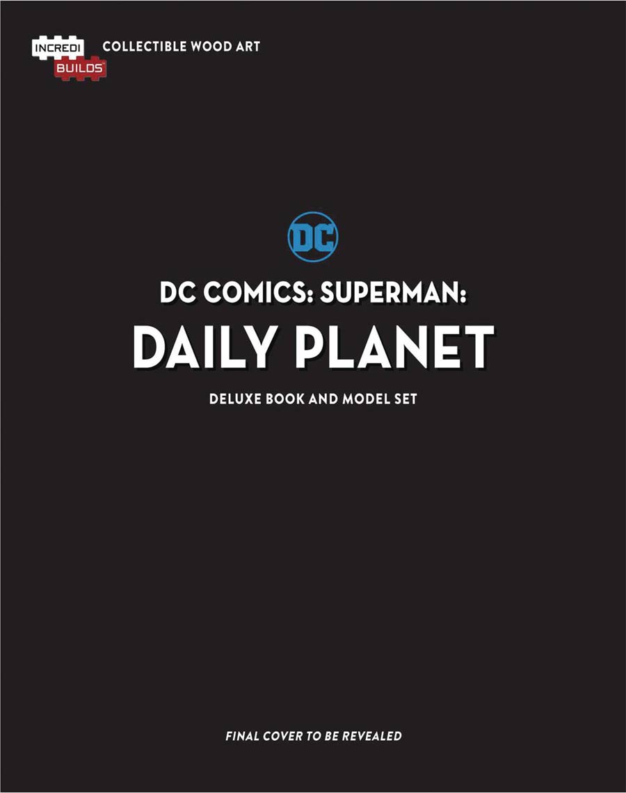 Incredibuilds Superman Daily Planet Deluxe Model With Book
