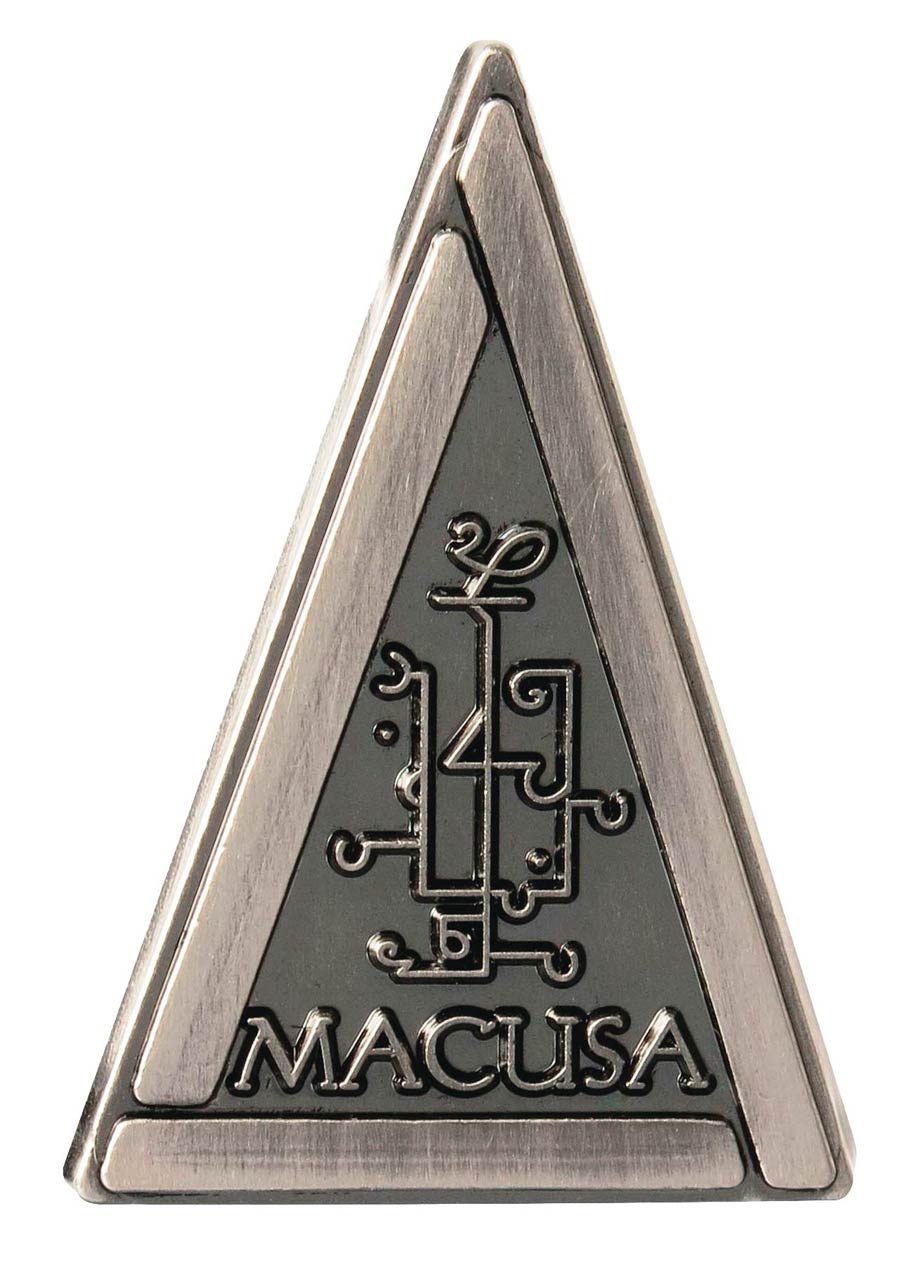 Fantastic Beasts And Where To Find Them Macusa Pewter Lapel Pin 10 ...